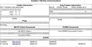 Training and Security Tracking for the National Guard